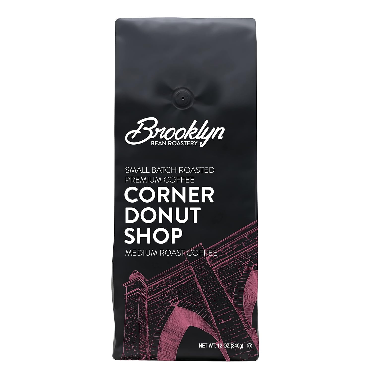 Brooklyn Beans Corner Donut Shop Ground Coffee - 12oz Bag - Two Rivers ...