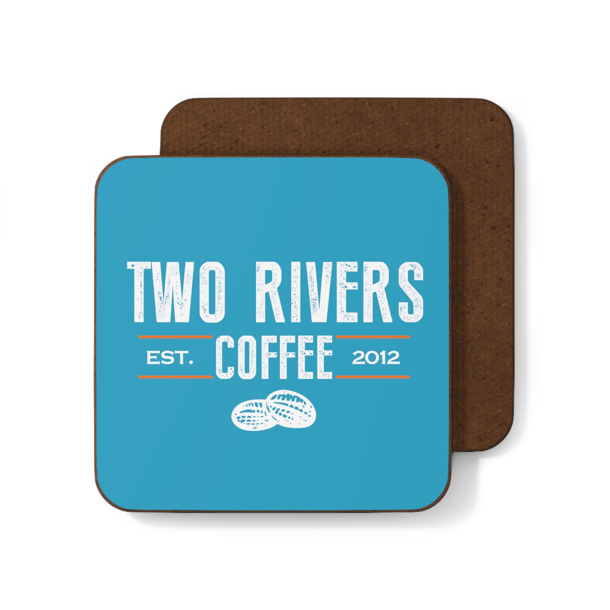 Two Rivers Coffee Logo Coasters - Two Rivers Coffee Direct