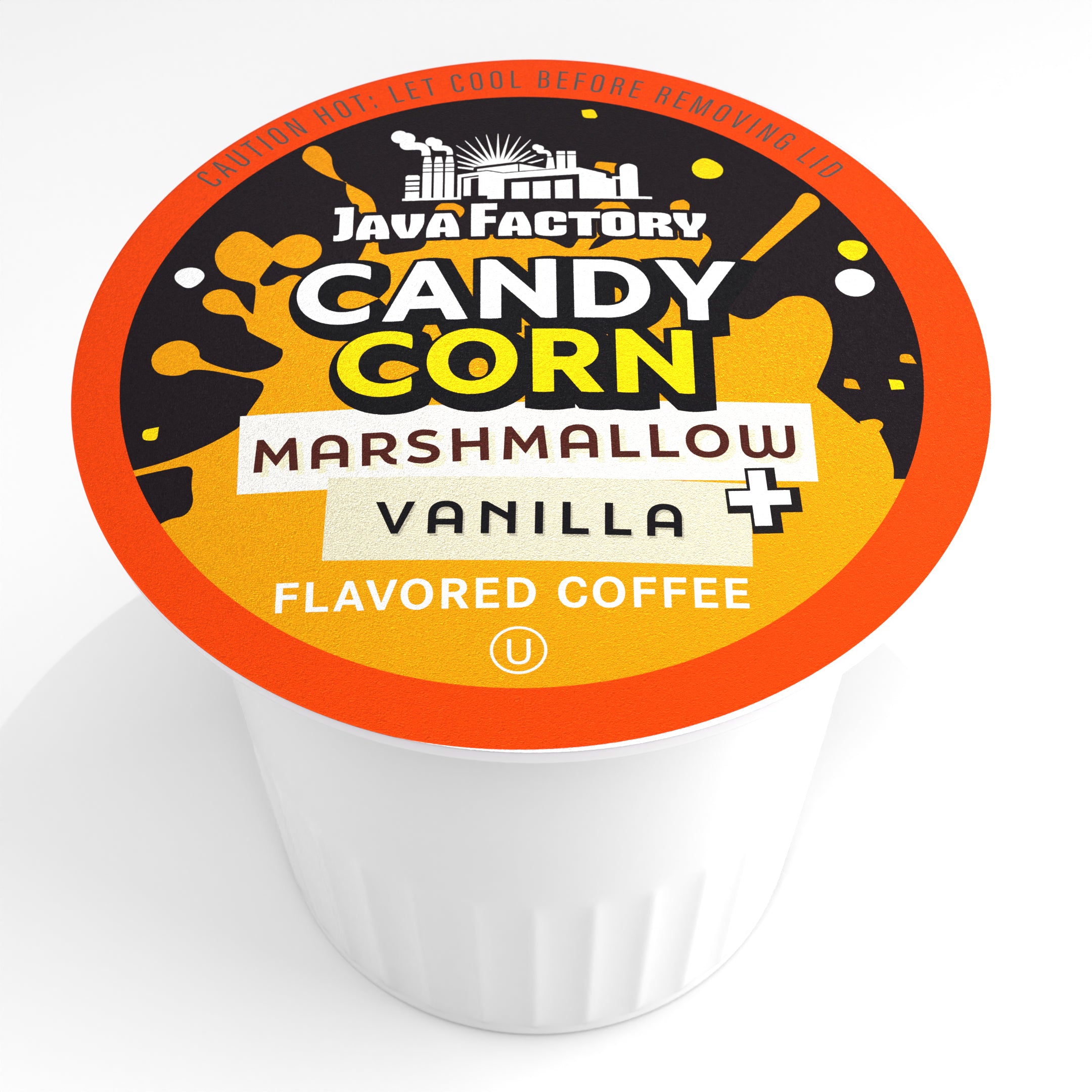 Java Factory Coffee Candy Corn Halloween Flavored Coffee Pods - Two ...