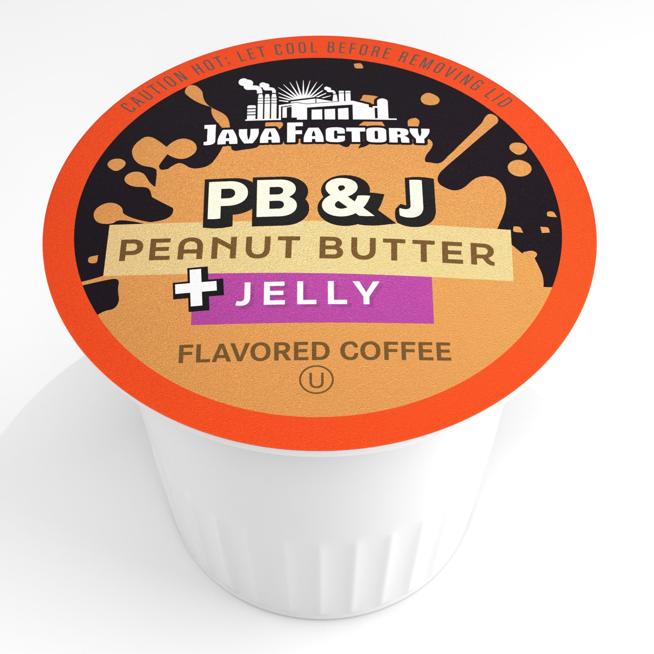 Java Factory Coffee PB&J Flavored Coffee Pods - Two Rivers Coffee Direct