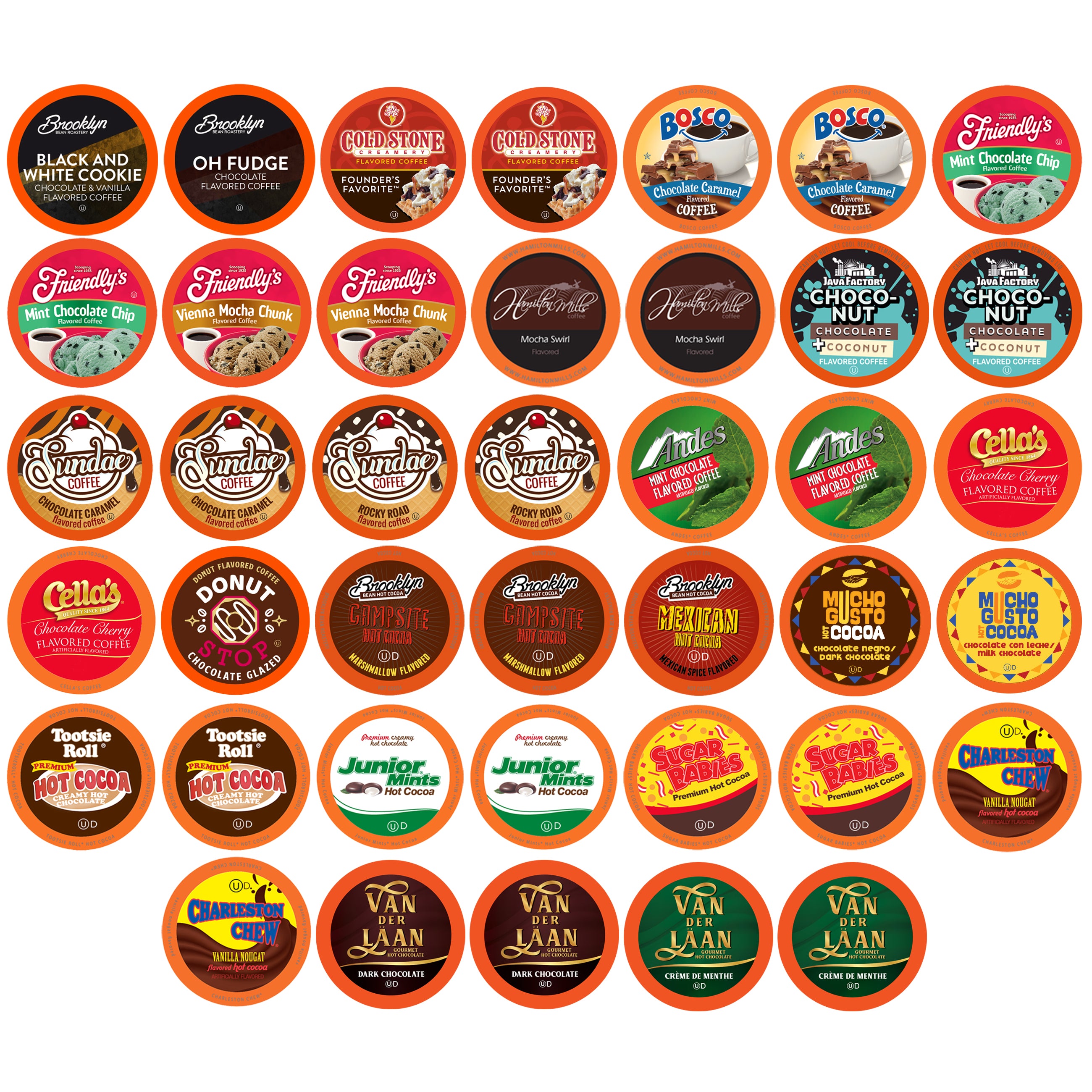 Chocoholics - Chocolate flavored Hot Cocoa & Flavored Coffee - Two ...