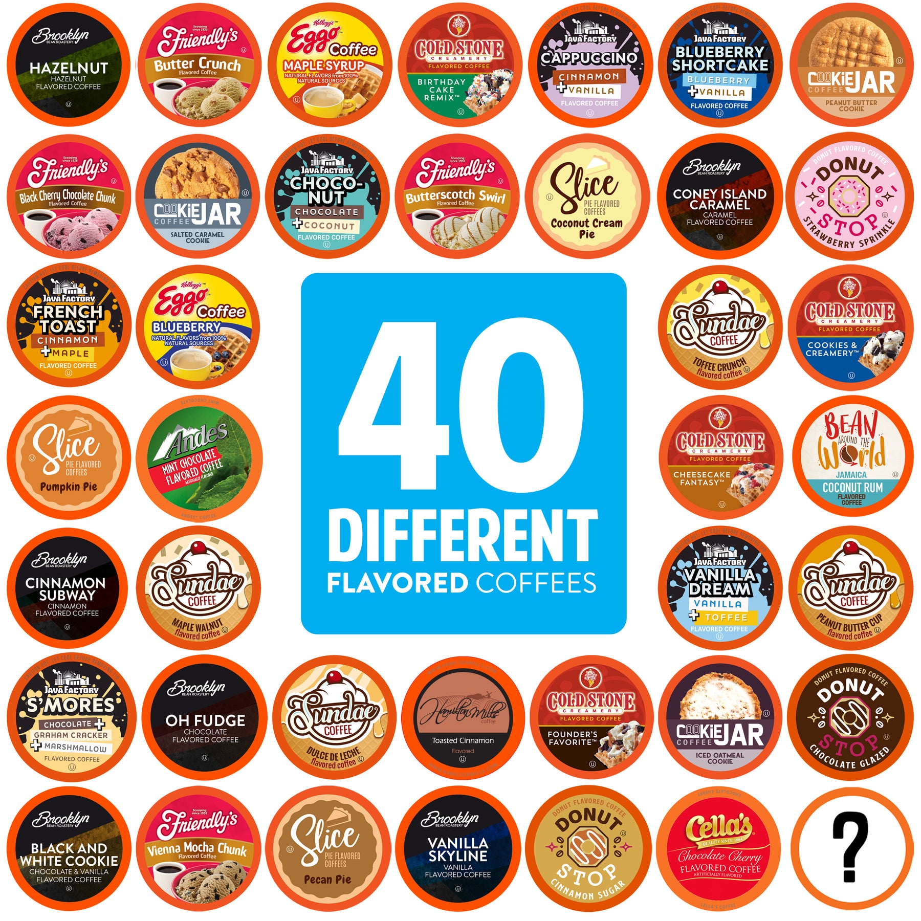 Flavored Coffee Pods Variety Pack - Two Rivers Coffee Direct