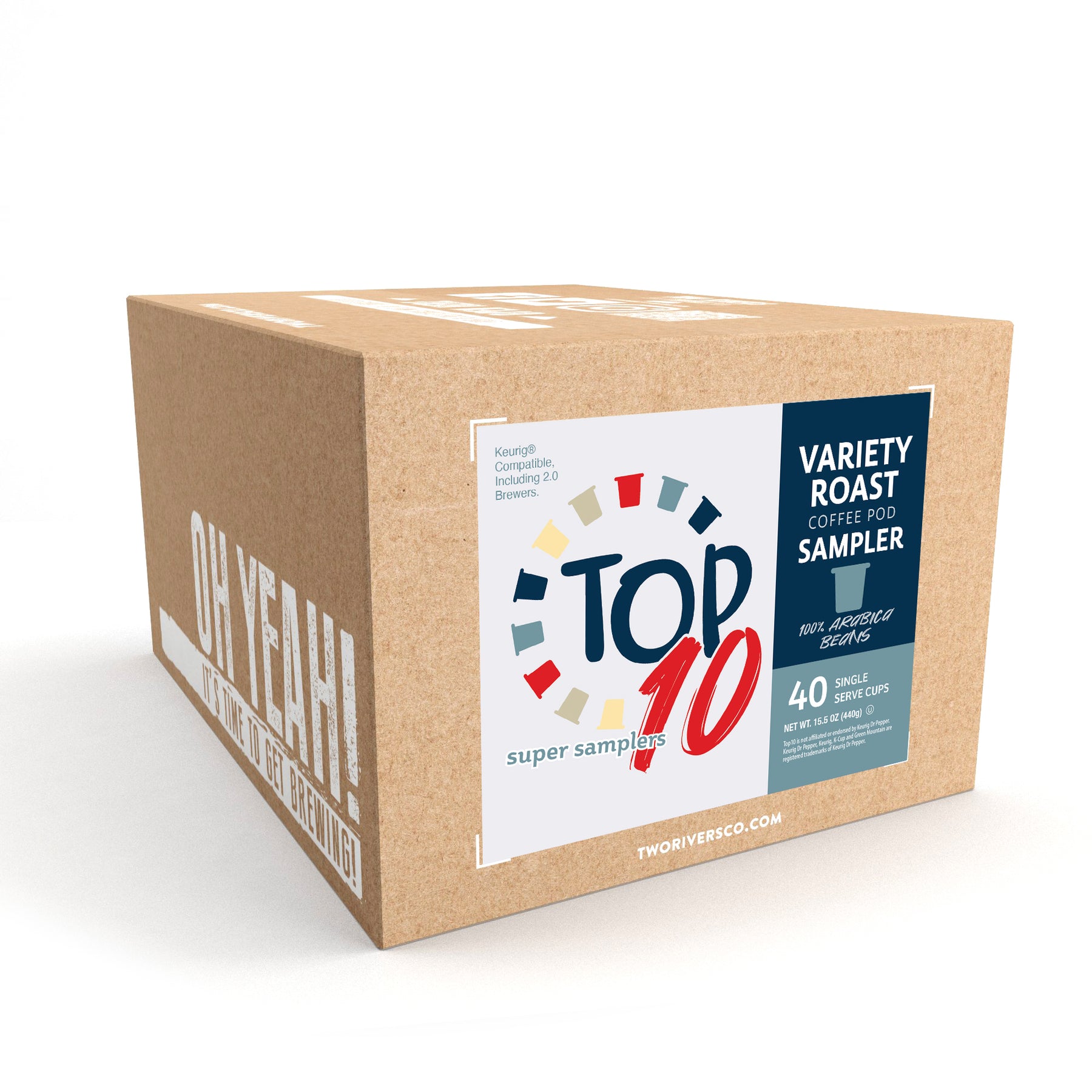 Top Ten Coffee Pods Variety Pack - Two Rivers Coffee Direct