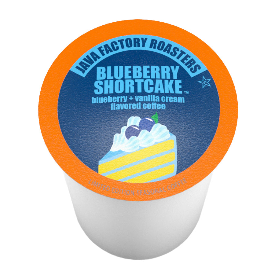 Java Factory Roasters Blueberry Shortcake Coffee Pods - Two Rivers ...