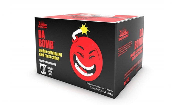 Java Factory Roasters Da Bomb Single Serve Coffee Pods