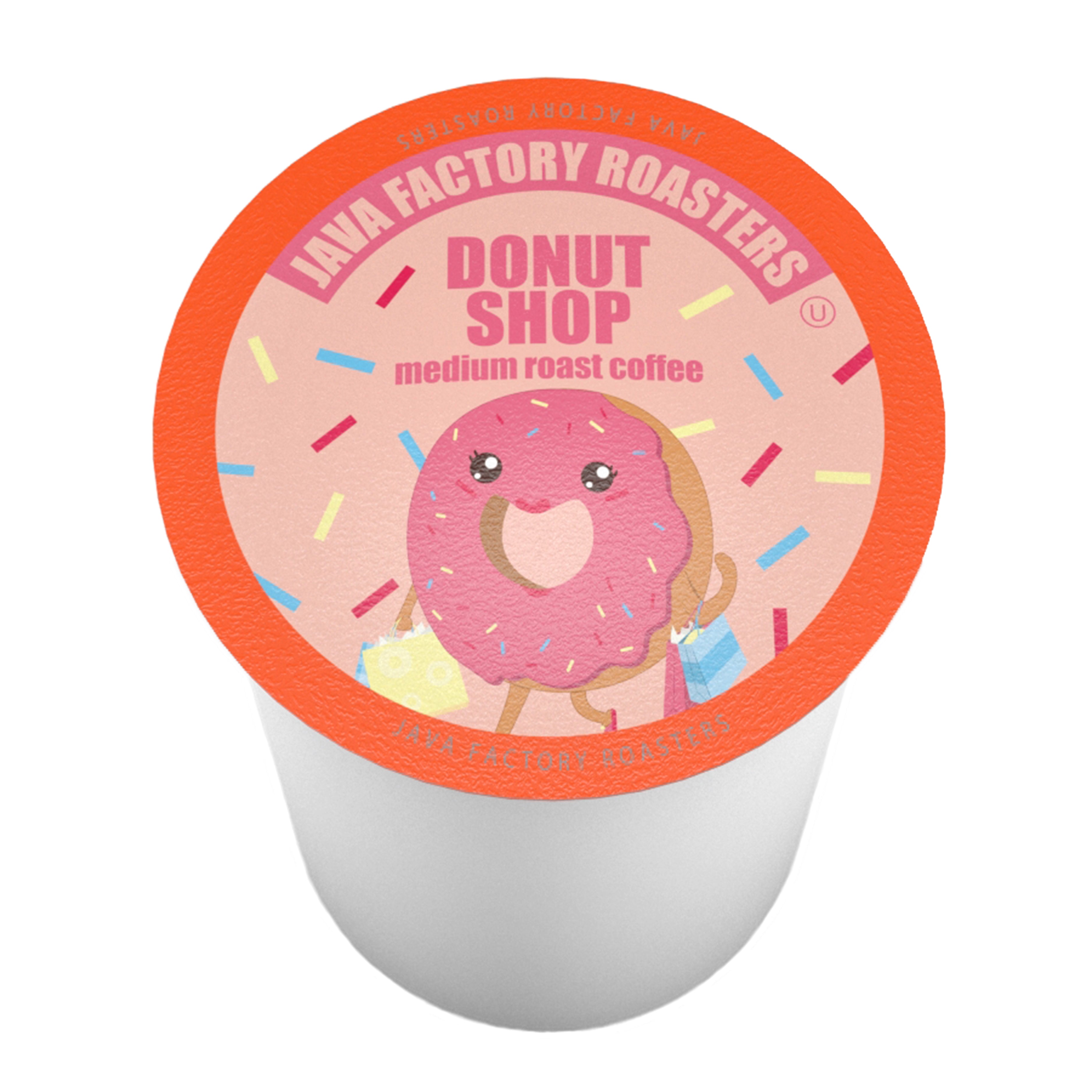 Java Factory Roasters Donut Shop Coffee Pods - Two Rivers Coffee Direct